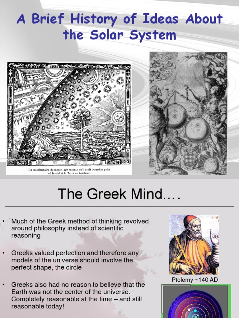 Model of The Solar System | PDF | Heliocentrism | Tycho Brahe