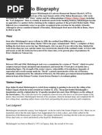 Script For High Renaissance Report | PDF | Michelangelo | Renaissance