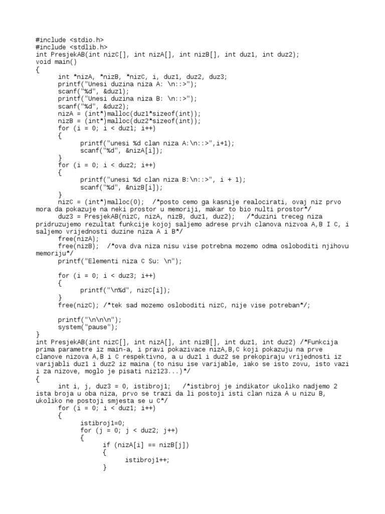 Presjek 2 Skupa | PDF