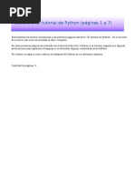 Python Informe | PDF | Objeto (informática) | Python (lenguaje de ...