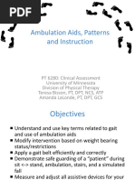 FAC - Functional Ambulation Categories | PDF