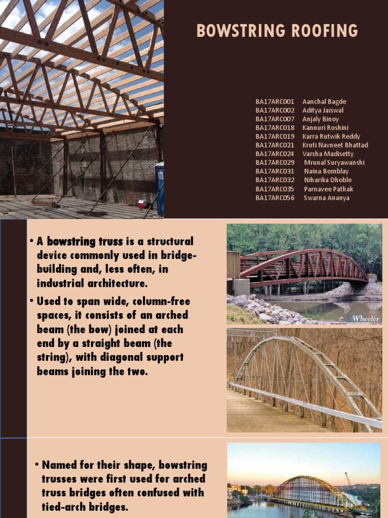 BOWSTRING | PDF | Truss | Components