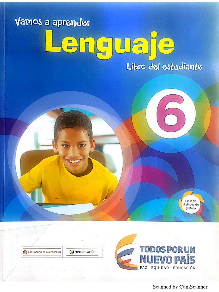 Lenguaje Estudiante Vamos A Aprender 6 Men | PDF