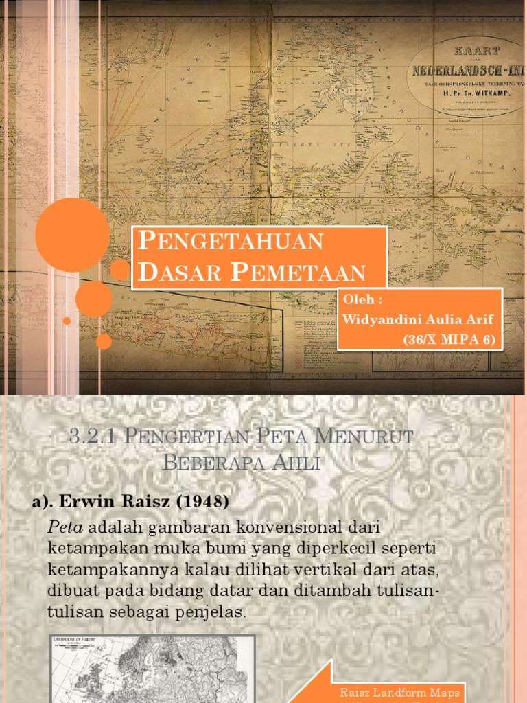 Pengetahuan Dasar Pemetaan Geografi | PDF