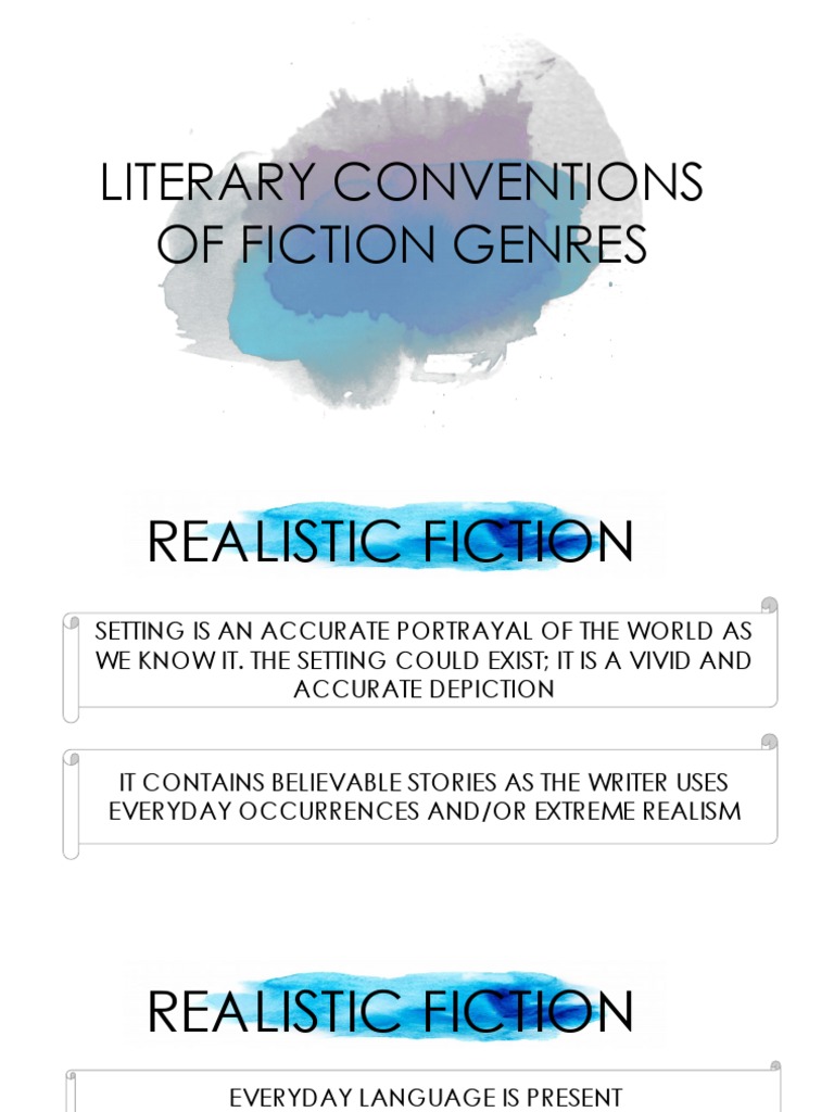 CNF - 2.-Literary-Conventions-of-Fiction-Genres | PDF | Plot (Narrative) | Fantasy