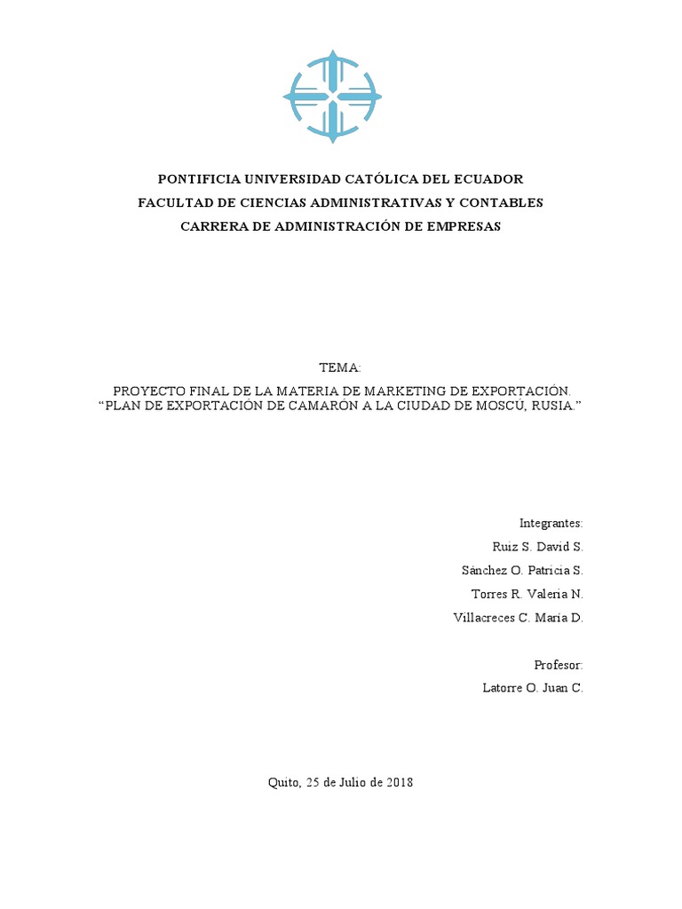 Final Promarisco | PDF | Ecuador | aduana
