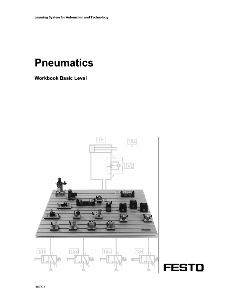 TP101 - Pneumatics - Workbook Basic Level | PDF