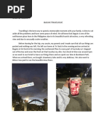 TRAVELOGUE - Example | PDF