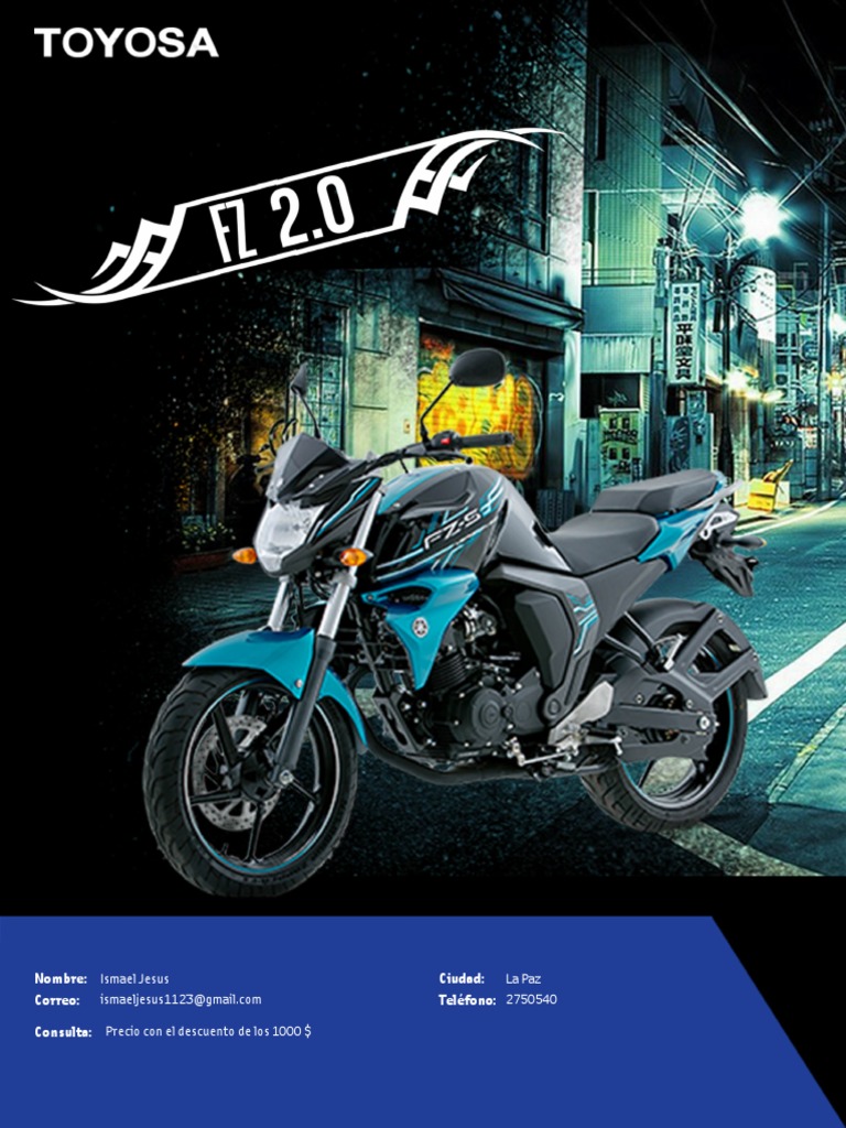 Yamaha FZ Blue Core PDF | PDF