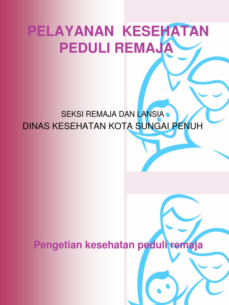 PKPR (Pelayanan Kesehatan Peduli Remaja | PDF