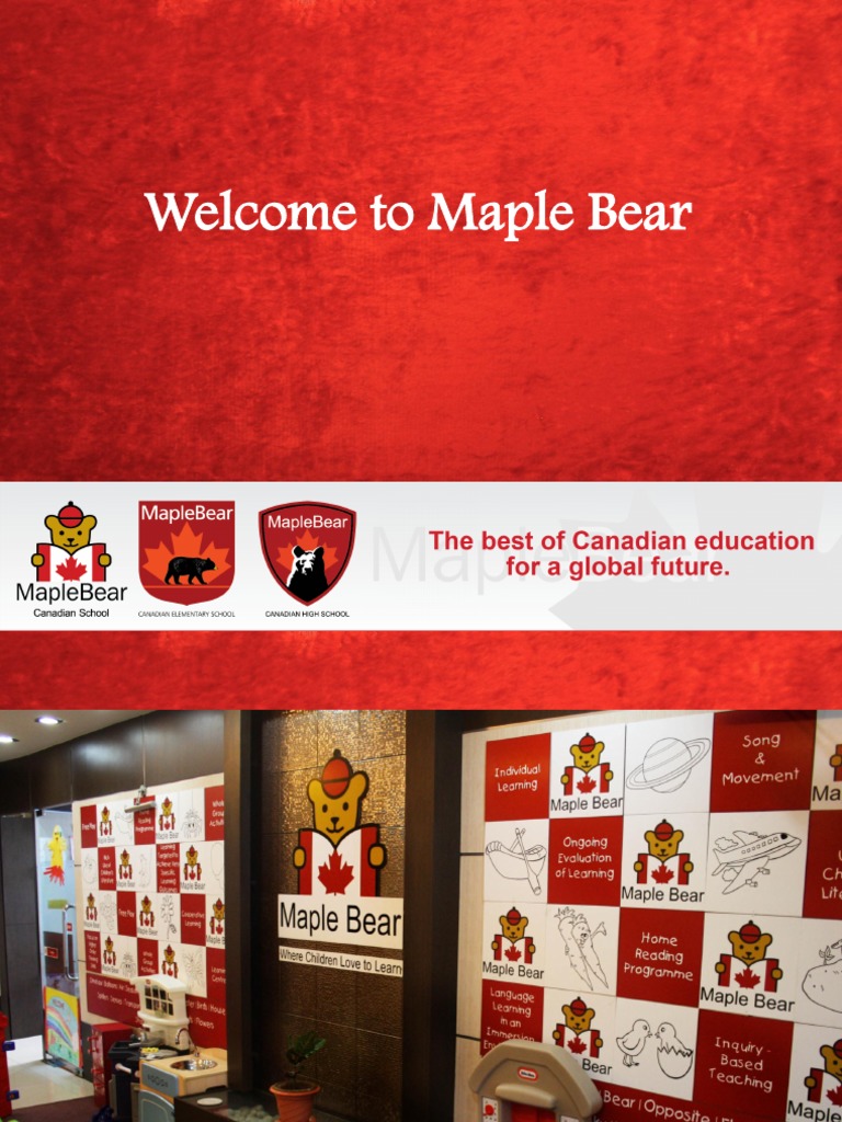 Maple Bear Presentation1 PDF | PDF | Franchising | Early Childhood ...