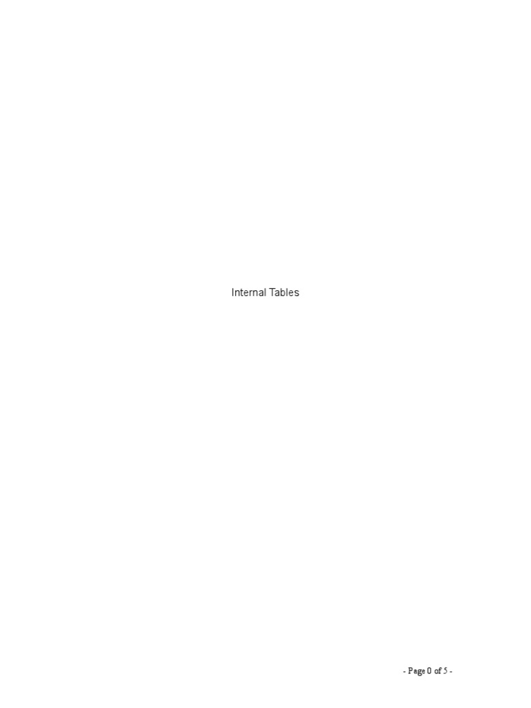 Abap Basics Internal Tables Pdf Computer Programming Computing
