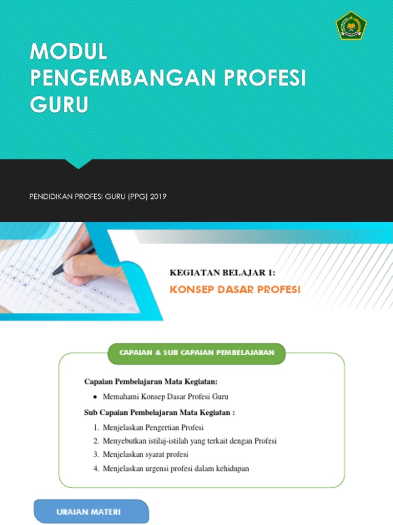 Konsep Dasar Profesi Guru dan Syaratnya | PDF