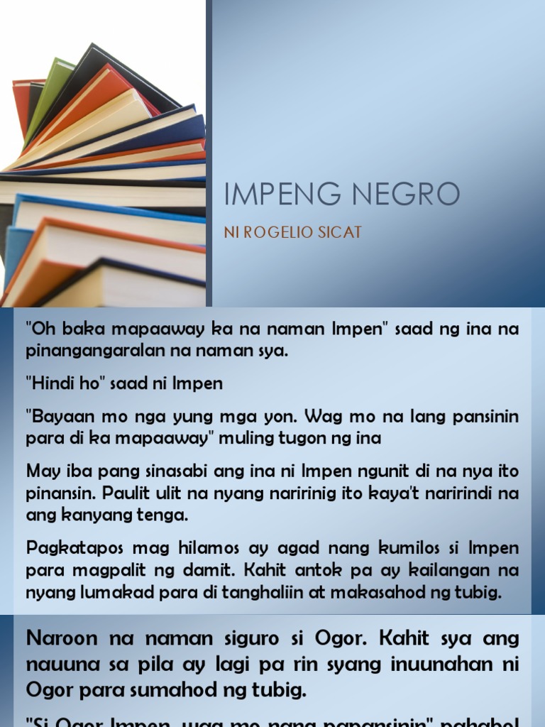 Impeng Negro Story | PDF