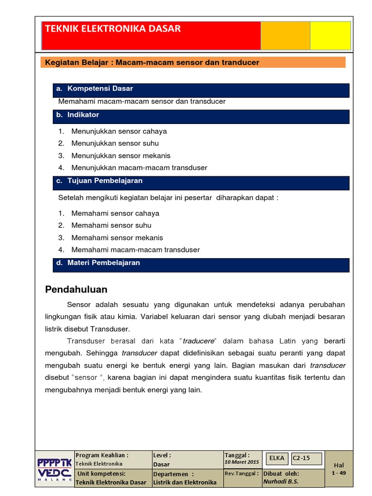 Sensor Dan Tranducer-1 PDF | PDF