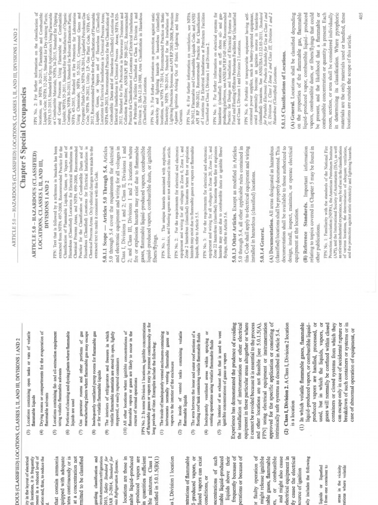 PEC 2017 - CHAPTER 5 Special Occupancies | PDF