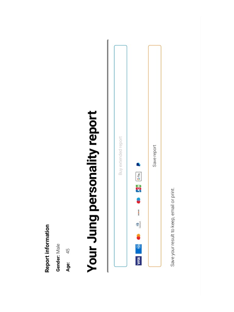 Personality Profile Report: Introverted Sensing Feeler Judger (ISFJ ...