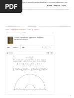 Brown & Churchill Complex Variables Solutions | PDF
