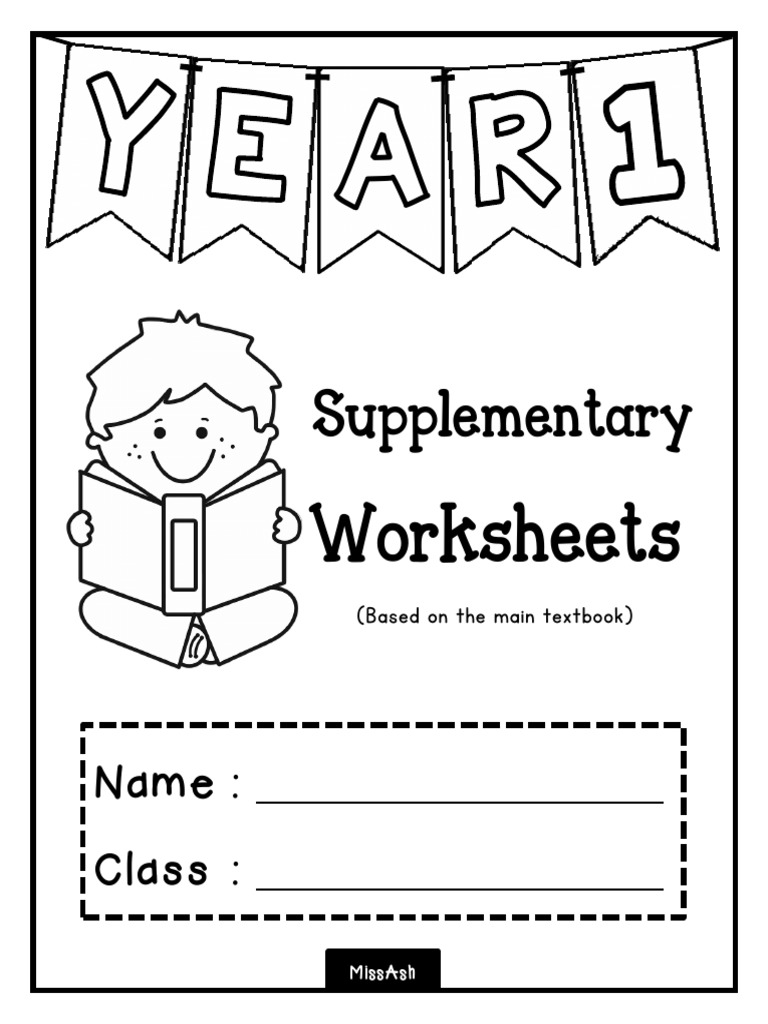 Year 1 Supplementary Worksheets CEFR PDF | PDF
