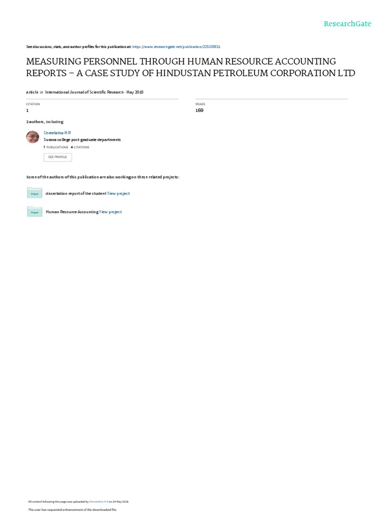 Casestudy HPCL | PDF | Human Resources | Human Resource Management