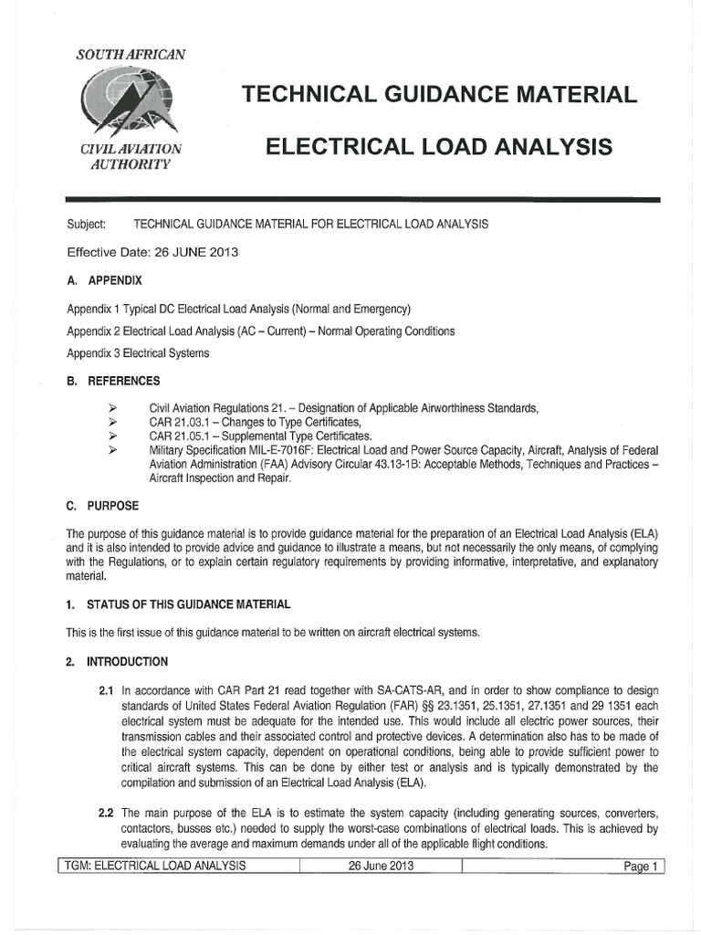 Electrical Load Analysis Pdf Pdf