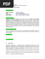 Agricultural Engineering Lectures' Notes | PDF