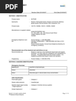 Material Safety Data Sheet: Acetylene Dissolved | PDF | Firefighting ...