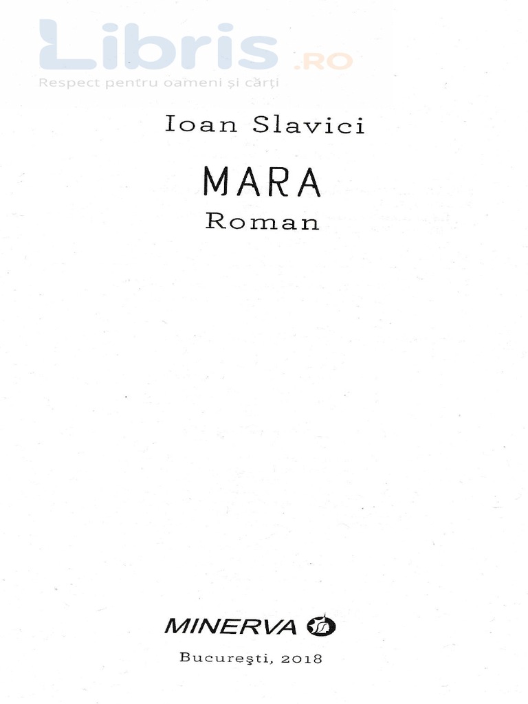 Mara - Ioan Slavici PDF | PDF