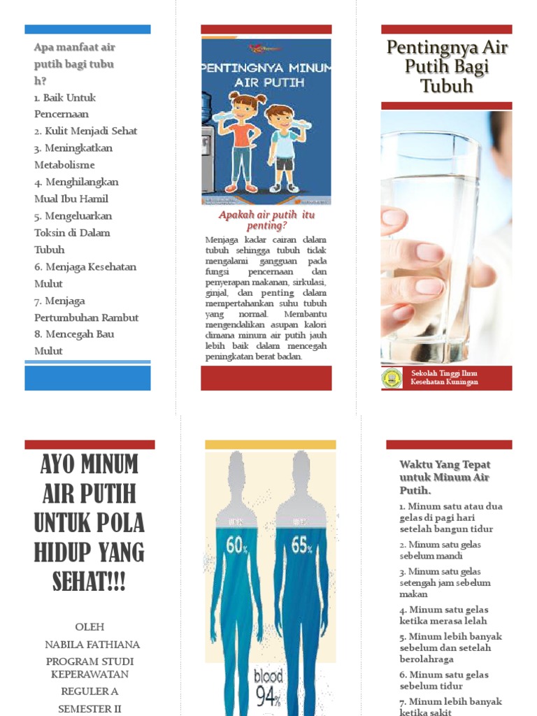 Leaflet Air Putih | PDF