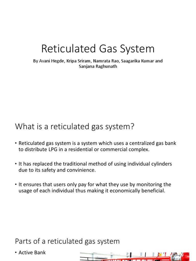 Reticulated Gas System | Download Free PDF | Tap (Valve) | Valve