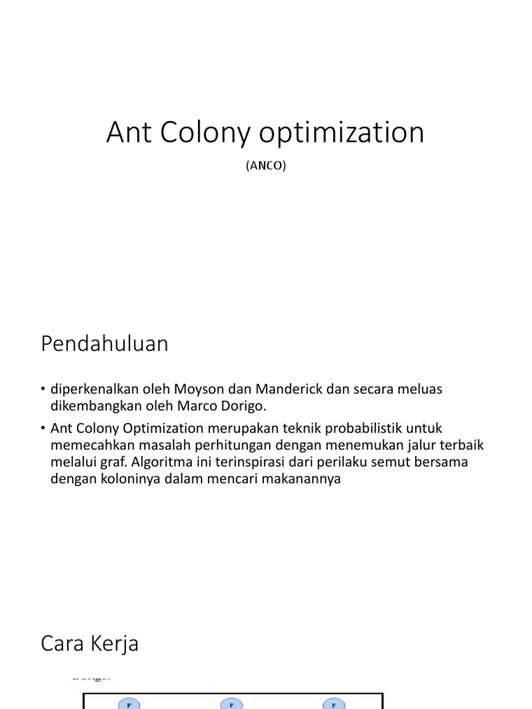 Ant Colony Optimization | PDF | Teknologi & Rekayasa