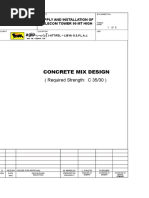 C35 A Concrete Mix Design | PDF | Construction Aggregate | Concrete