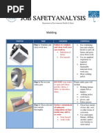 Jsa Example Forklift | PDF | Forklift | Personal Protective Equipment