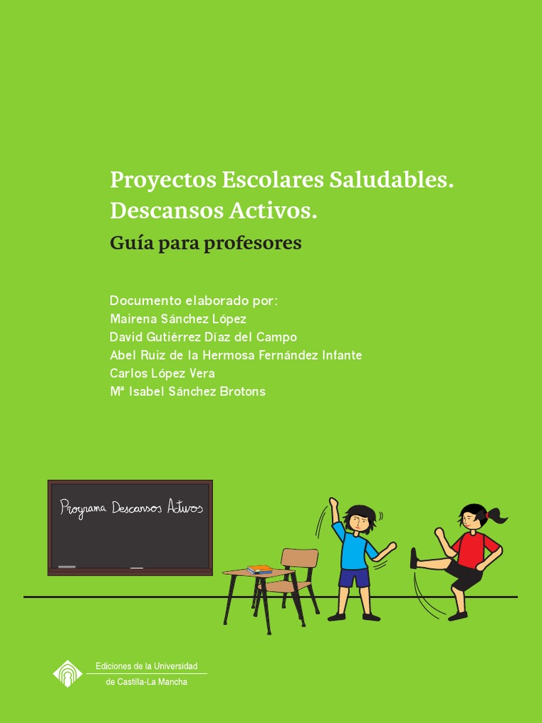 PES Descansos Activos Guía para Profesores | PDF | Educación de la ...