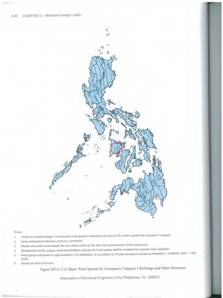 Design Wind - NSCP 2015-2-38 Chapter 2 | PDF