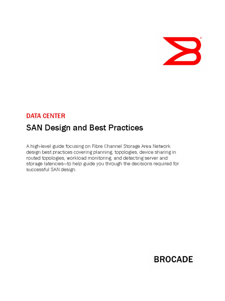 2010 SAN Design and Best Practices Guide | PDF