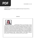 Bionote Example Tagalog | PDF