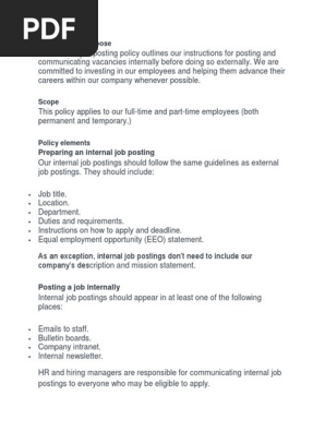 Internal Job Boards