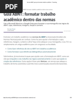 Como Fazer Capa de Trabalho ABNT (Modelo e Guia) - Toda Matéria | PDF ...