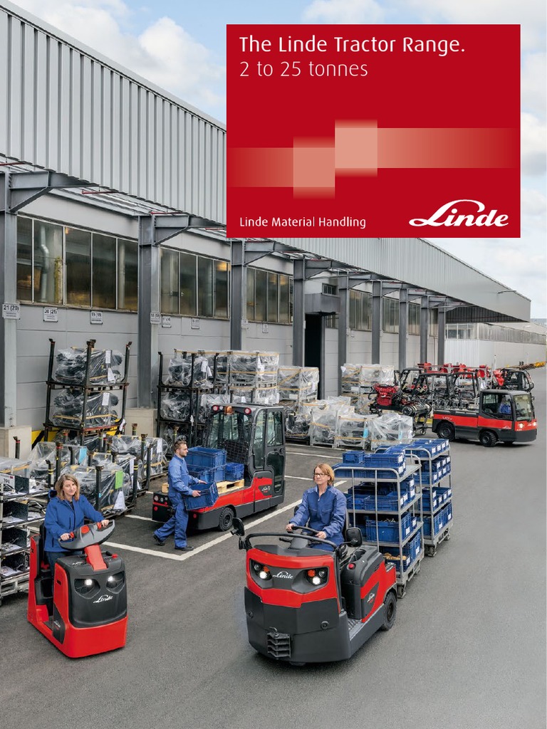 Linde EN P 2 25t Tractor Range en D 0716 | PDF | Tractor | Brake