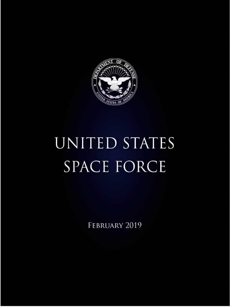 United States Space Force Strategic Overview PDF | PDF | Joint Chiefs ...