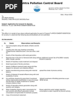 MPCB Online Consent Application Guide | PDF