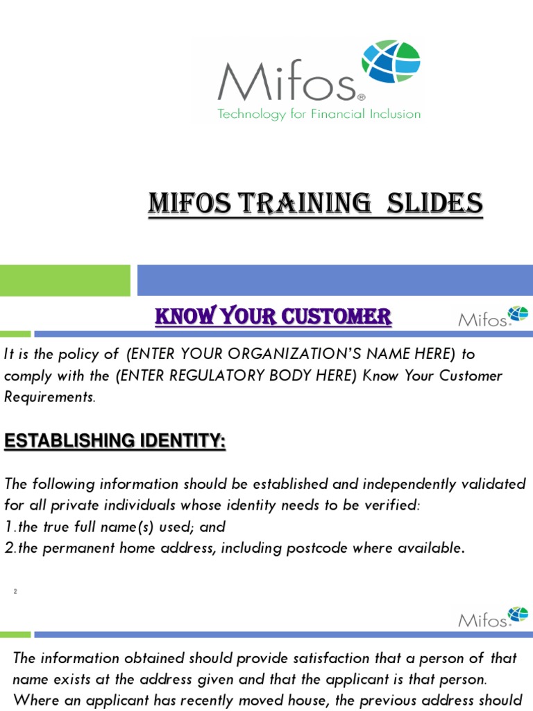 Know Your Customer | PDF | Identity Document | Cheque