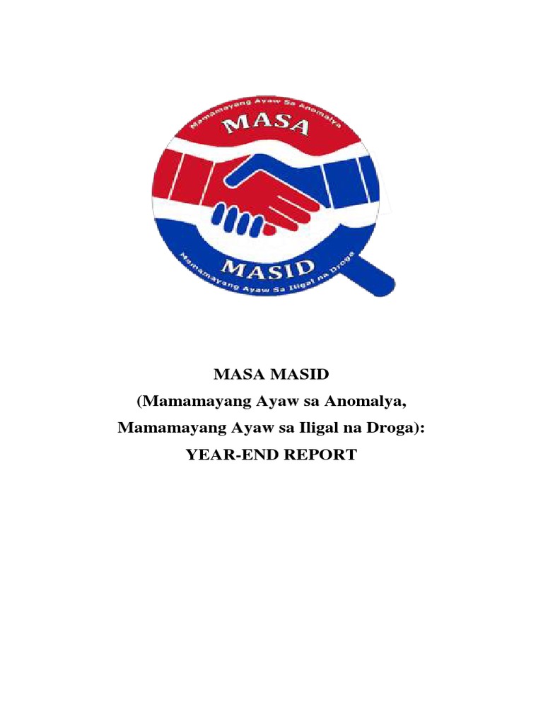 2017 MASA MASID Accomplishment Report | PDF | Facebook | Government