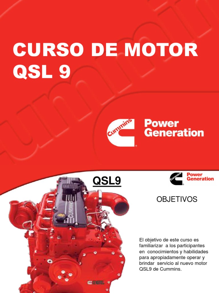 Curso QSL9 | PDF | Turbocompresor | Bomba