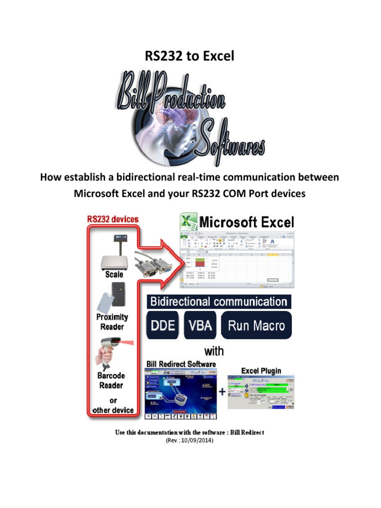 Rs232 To Excel Via Dde Macro Vba Pdf Microsoft Excel Visual Basic For Applications