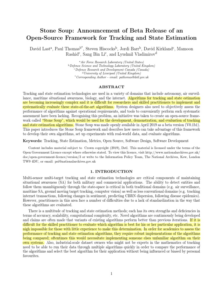 Stone Soup Spie 2019 Paper PDF | PDF | Class (Computer Programming) | Object Oriented Programming