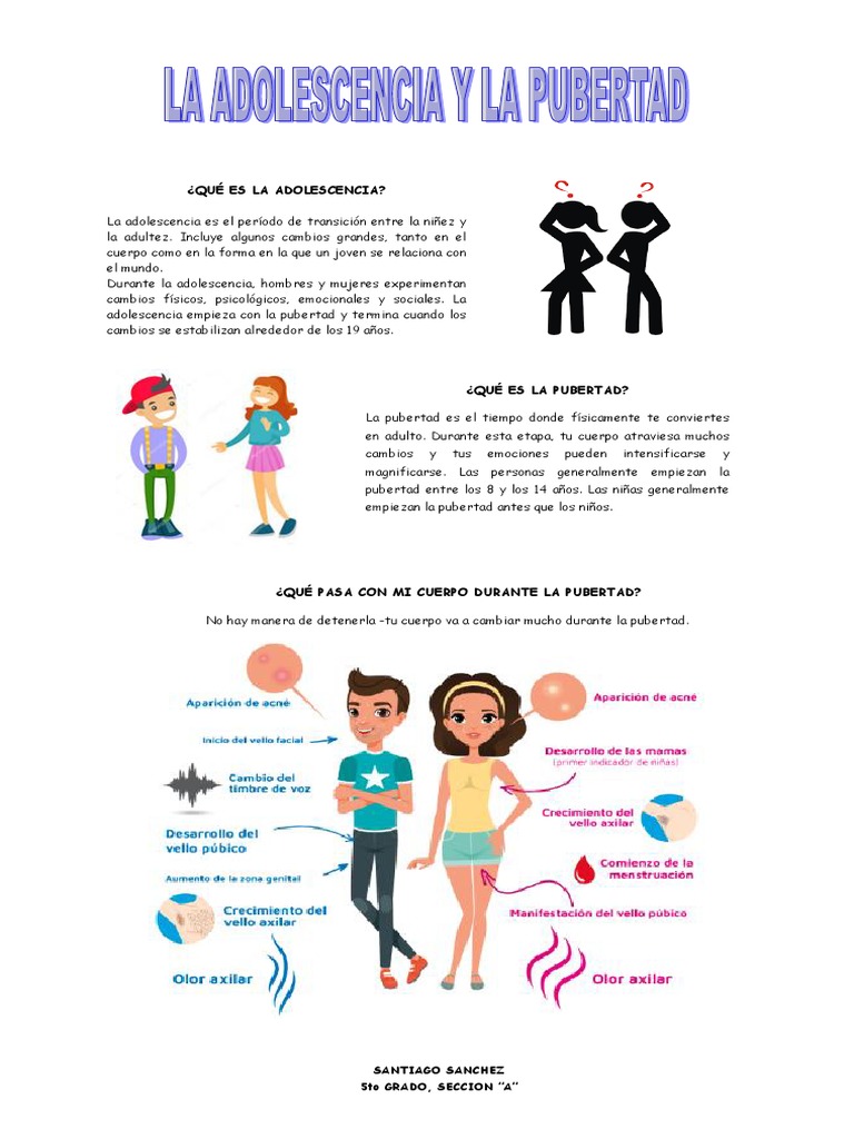 Los cambios físicos, emocionales y sociales de la adolescencia | PDF