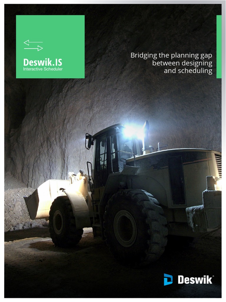 Deswik IS-Brochure | PDF | Computer Aided Design | Mining