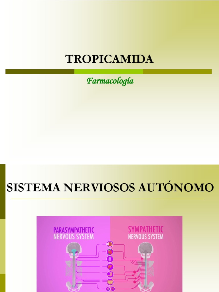 Tropicamida | PDF